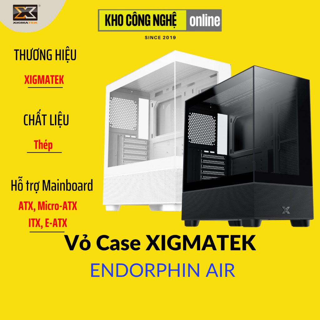 Vỏ Case Máy Tính XIGMATEK ENDORPHIN AIR ARTIC (EN41792) - PREMIUM ...