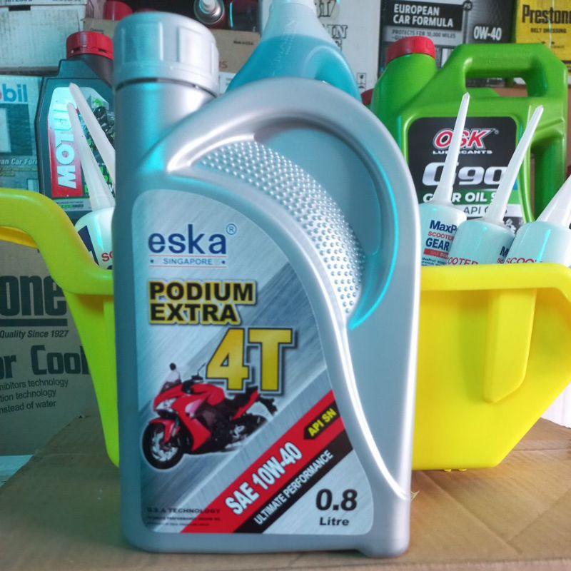 Dầu nhớt ESKA PODIUM EXTRA 4T. (0.8L) | Shopee Việt Nam