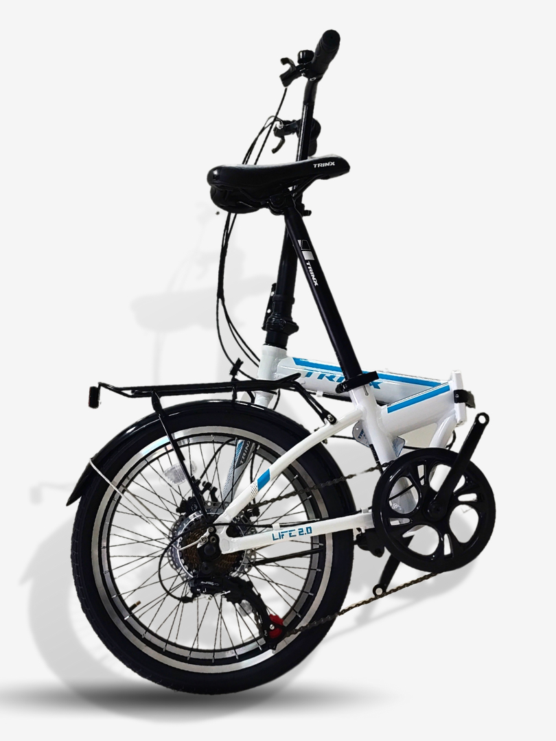 Xe đạp gấp 2023 TrinX Life 2.0, Khung sườn TrinX Alloy 20"X283mm, Trọng lượng 13kg, Bộ truyền ...