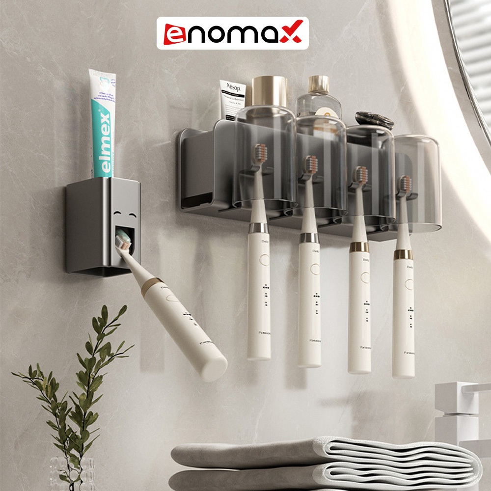 Nhả kem đánh răng Enomax tiện lợi, hộp nhả kem đánh răng. Chất liệu ...