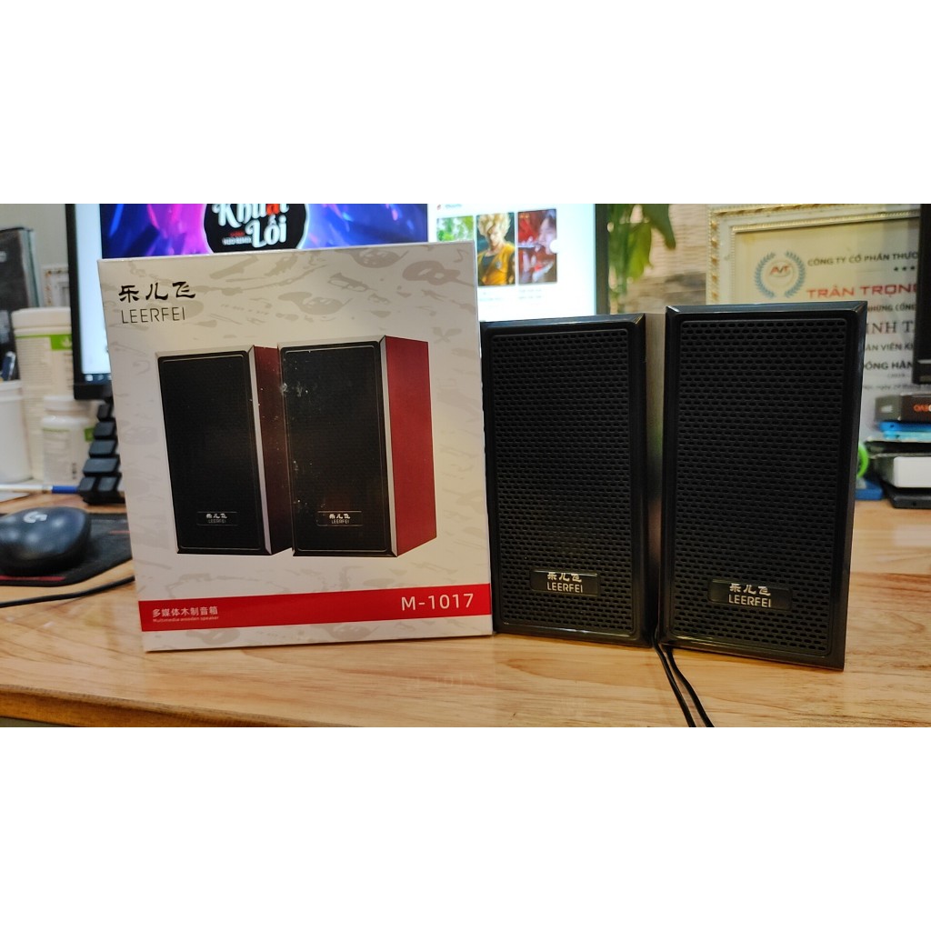 Loa vi tính máy tính M1017, cho PC, Laptop, Điện thoại âm thanh chắc, đỉnh, giá rẻ. | Shopee ...