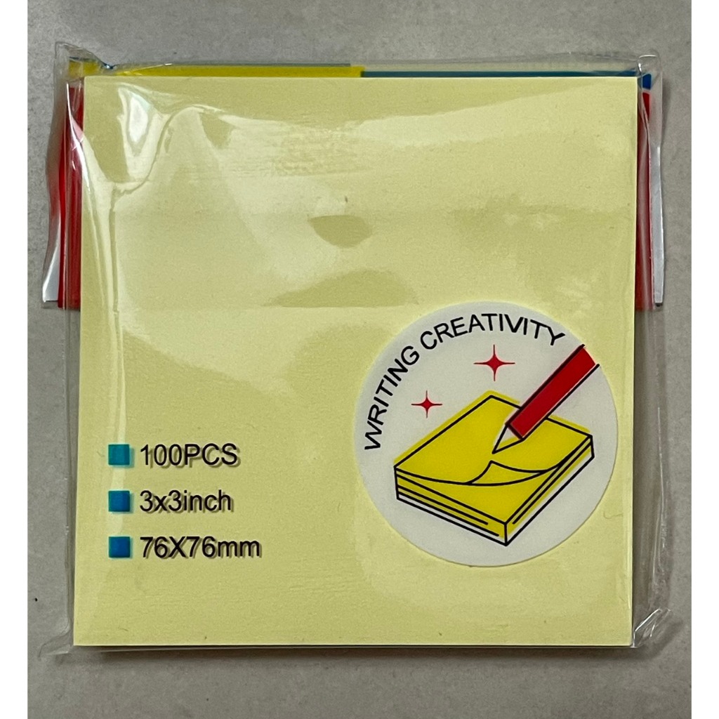 Giấy ghi chú, giấy note, giấy ghi nhớ vàng kích thước 3x2, 3x3, 3x4 ...