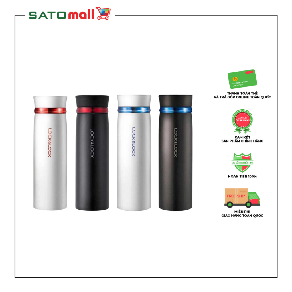 Bình giữ nhiệt Lock&Lock Feather Light 450ml - LHC4131 | Shopee Việt Nam