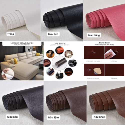 Miếng dán Simili (vải PU) | Shopee Việt Nam