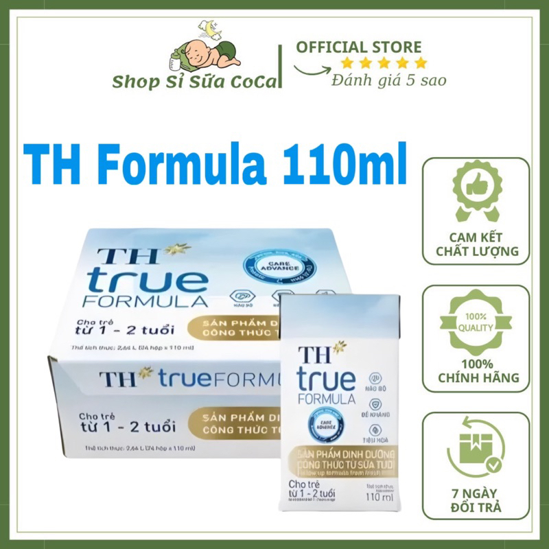 Sữa tươi công thức TH Formula 110ml | Shopee Việt Nam