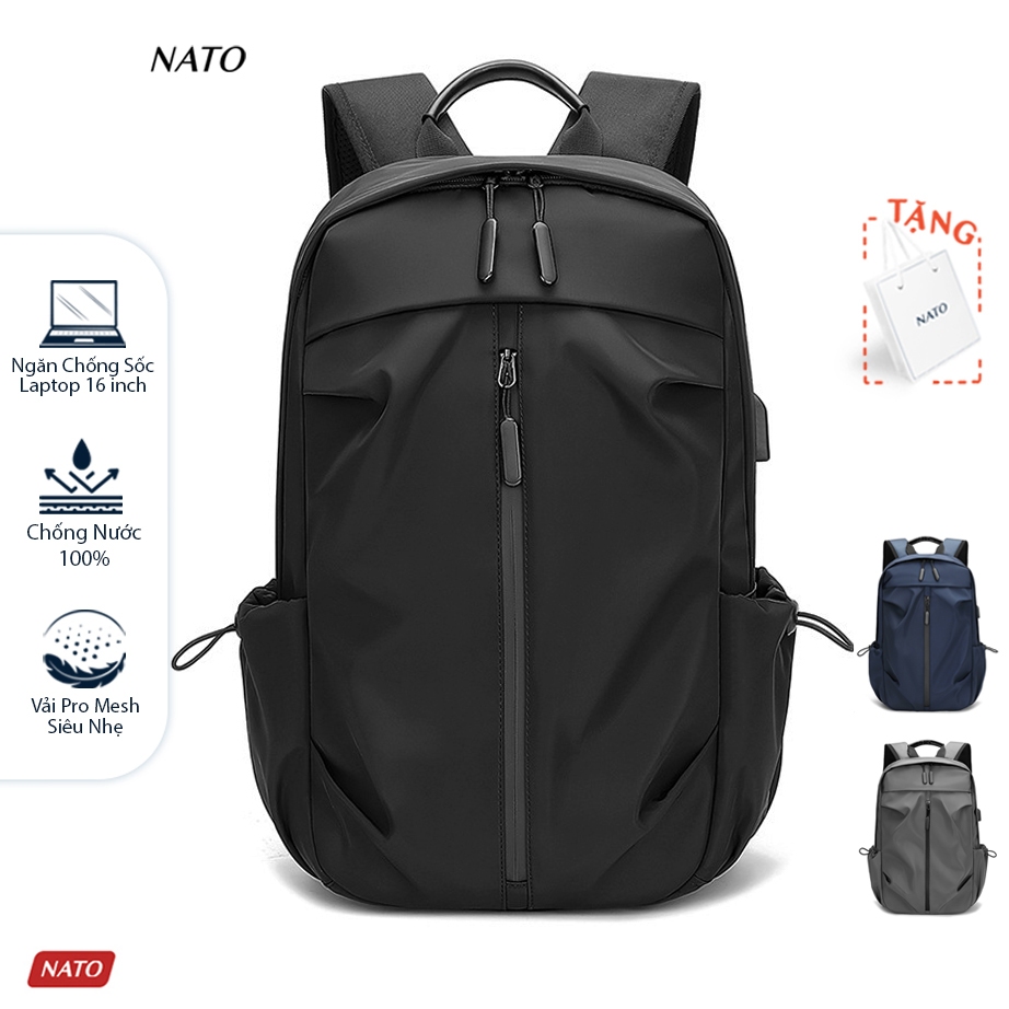 Balo NATO® "Alex - Backpack" Sợi Vải ProMesh/Deluxe Ba Lô Laptop Nam Nữ Đẹp Đi Học Đi Làm Đi ...