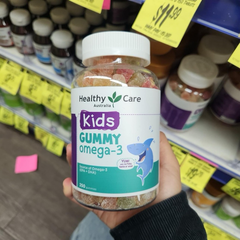KẸO GUMMY OMEGA-3 HEALTHY CARE - 250 viên | Shopee Việt Nam
