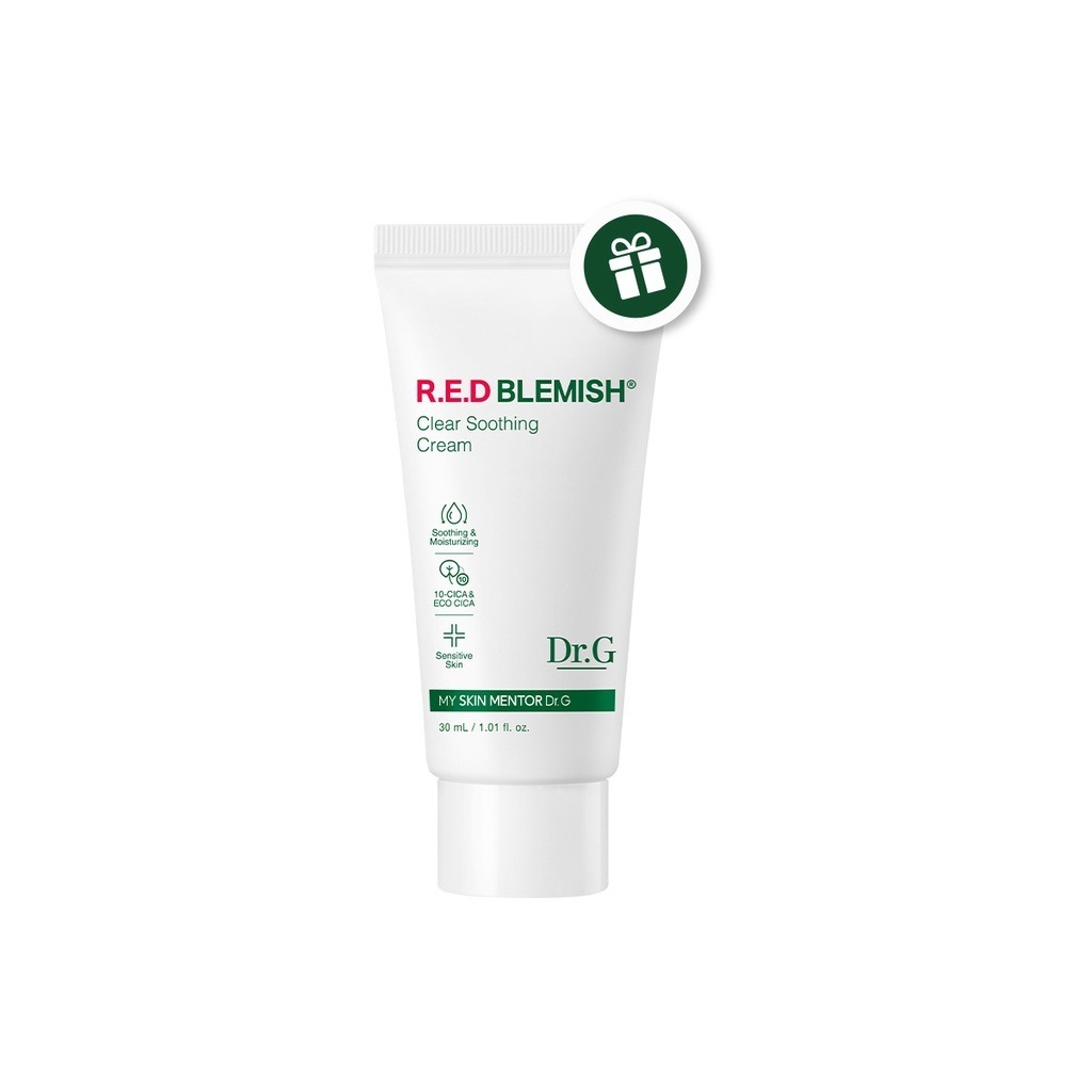Kem dưỡng Dr.G DrG Red Blemish Clear Soothing Cream 70ml | Shopee Việt Nam