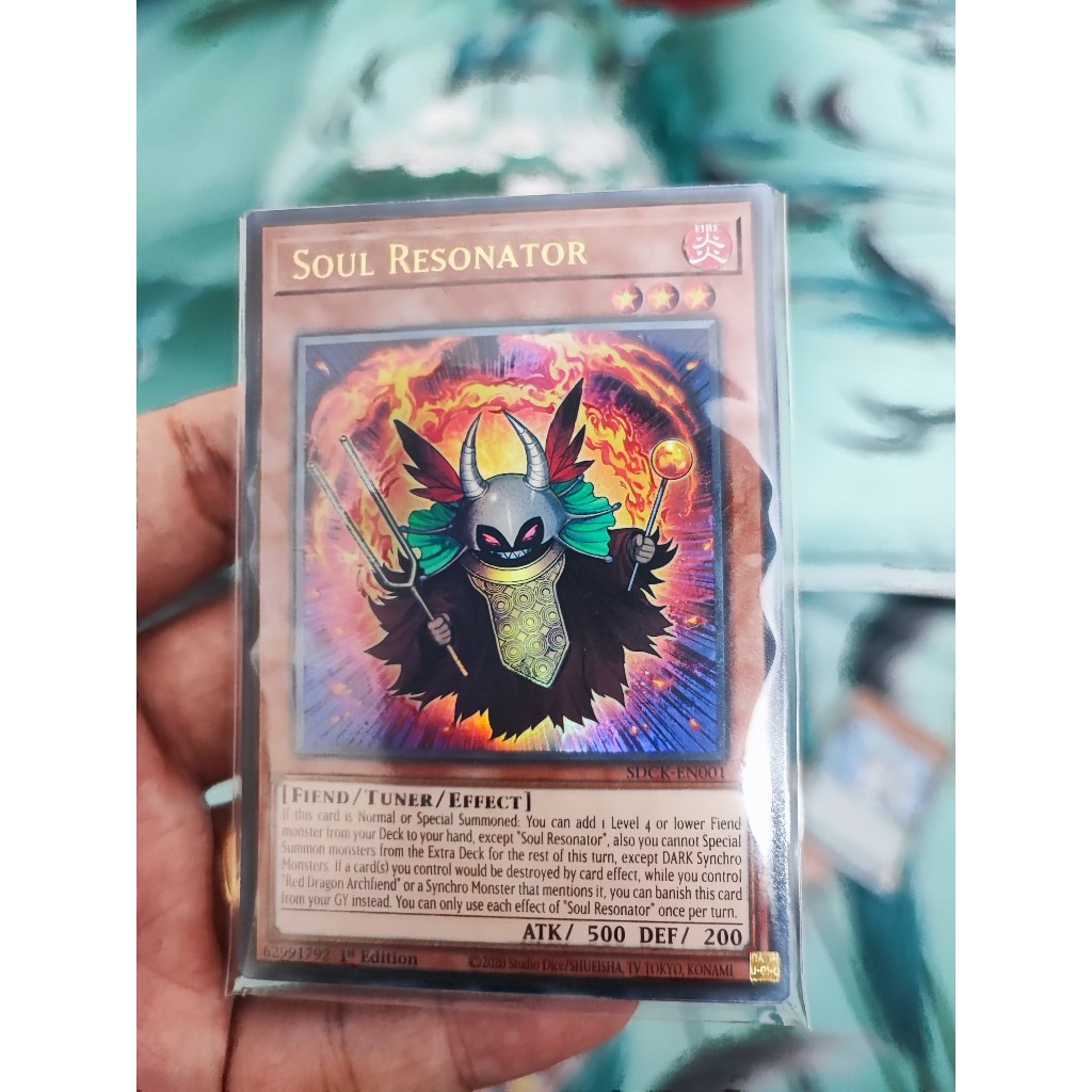 [Yugioh Funny Shop] 1 lá thẻ bài Soul Resonator - SDCK-EN001 - Ultra ...