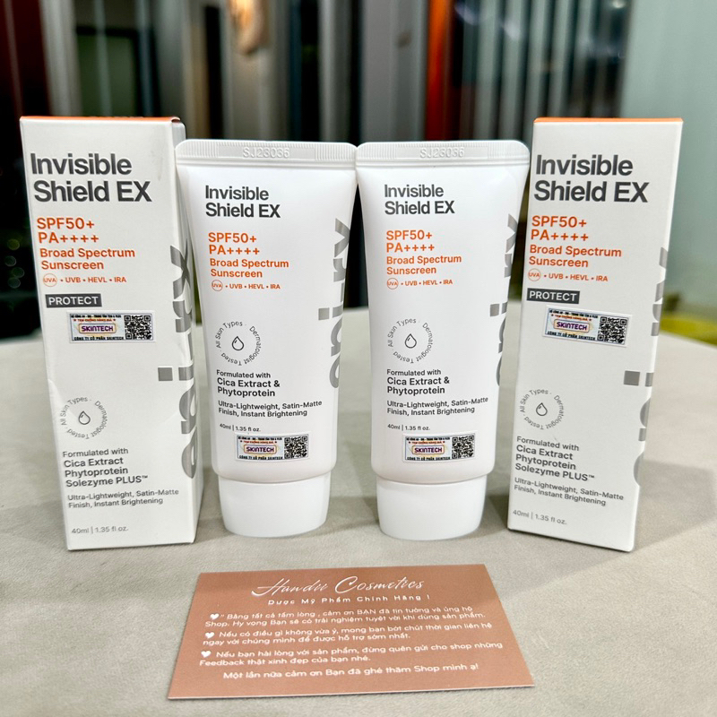 Kem chống nắng phổ rộng Epi-rx Invisible Shield EX | Shopee Việt Nam