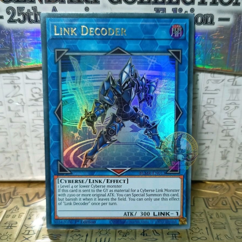Link Decoder - BLMR-EN013 - Ultra Rare [Thẻ bài Yugioh] | Shopee Việt Nam