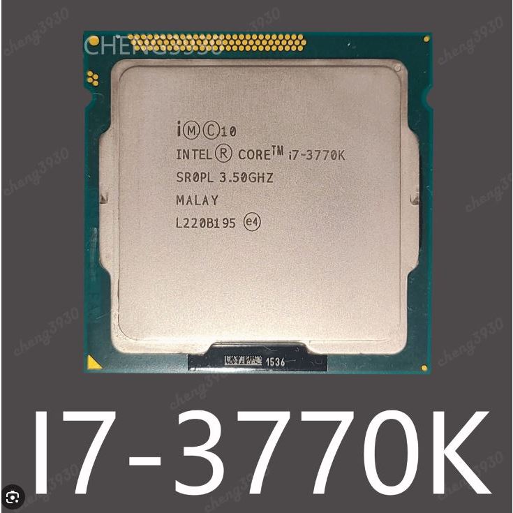 Bộ vi xử lý intel core i7 3770 3770k socket 1155 | Shopee Việt Nam