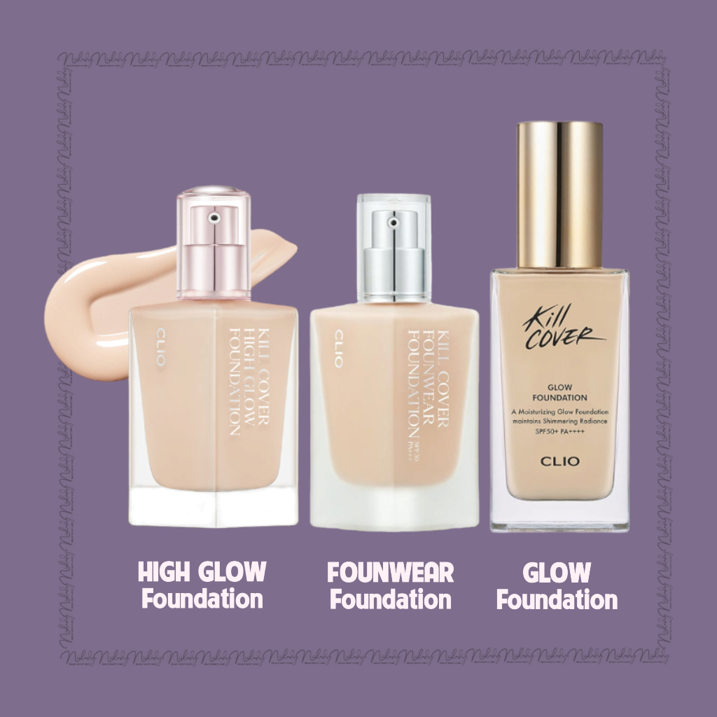 Kem nền Clio Kill Cover Glow Foundation Clio Kill Cover New Matte ...