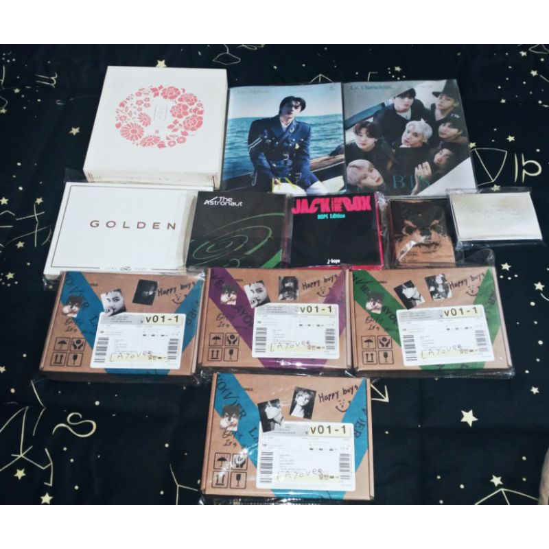 photobook group+jin(ko pola+card) ALB HOPE EDITION KO CARD alb golden ...