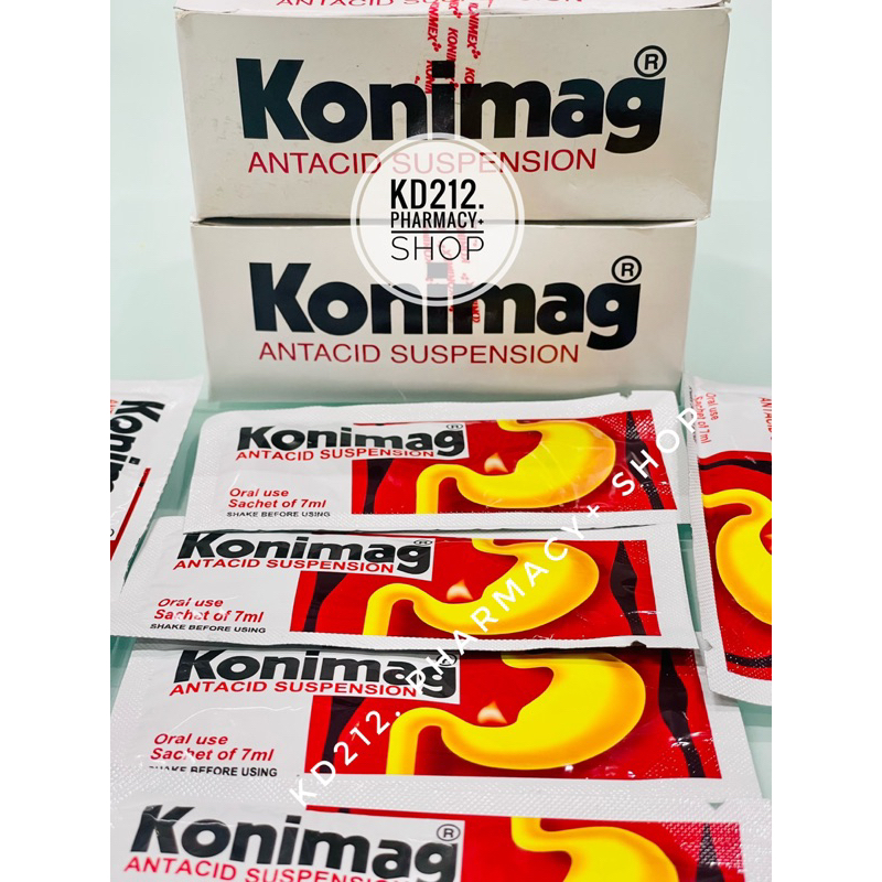 Konimag giúp hỗ trợ dạ dày ( HỘP 30 gói X 7ml) | Shopee Việt Nam