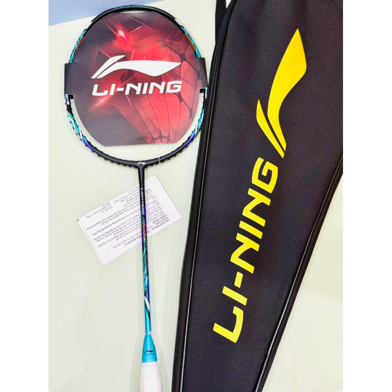 (TẶNG CƯỚC + QUẤN CÁN) VỢT CẦU LÔNG LI-NING LIGHTNING 2000 BLUE CHÍNH ...