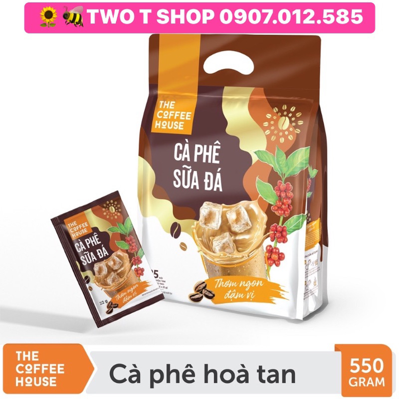 ☕️[KM DATE MỚI 02/2025] CAFE SỮA ĐÁ TÚI 25 GÓI 550gr, HỘP 10 GÓI 220gr ...