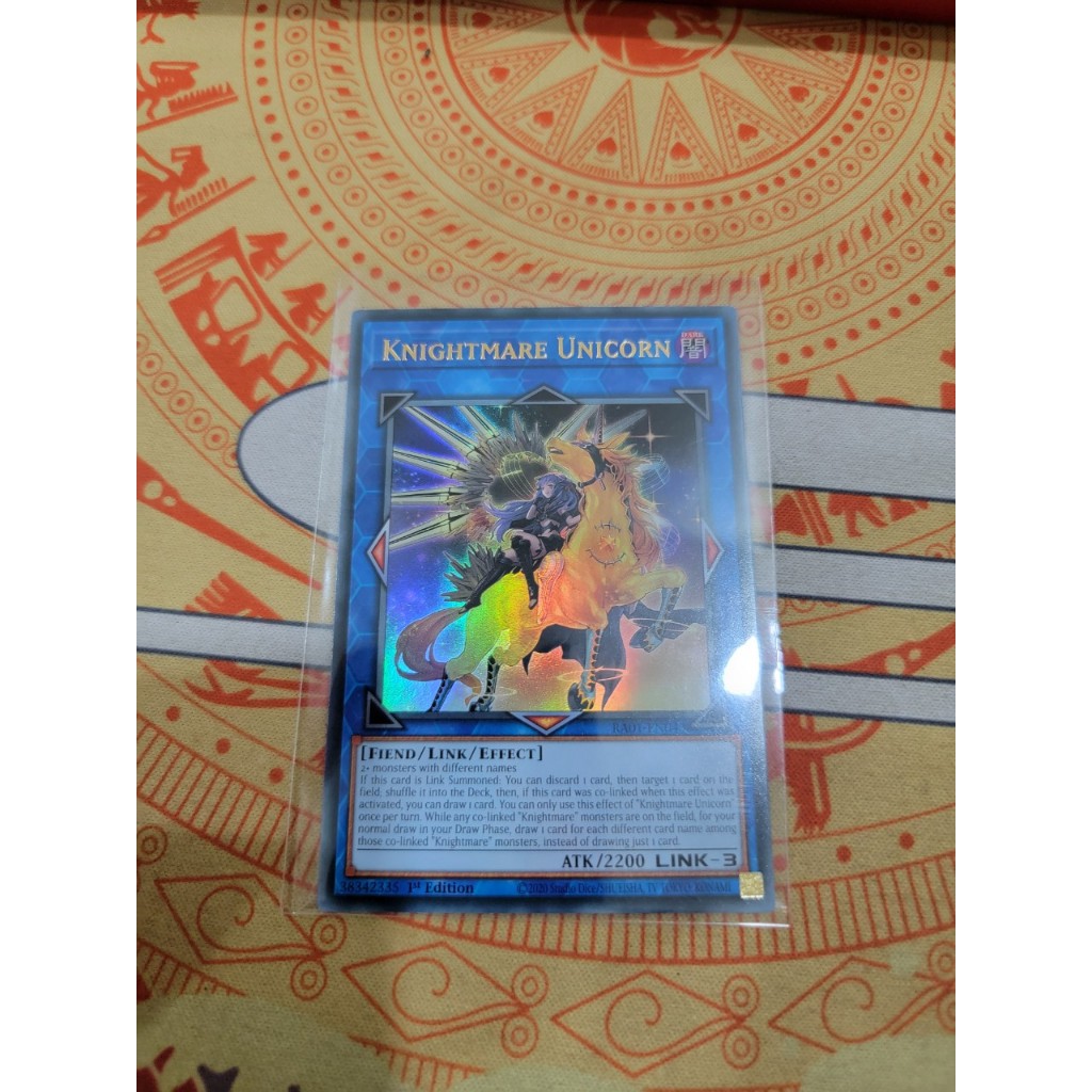 Thẻ Bài Yugioh! Knightmare Unicorn (alternate art) - RA01-EN043 - Ultra ...