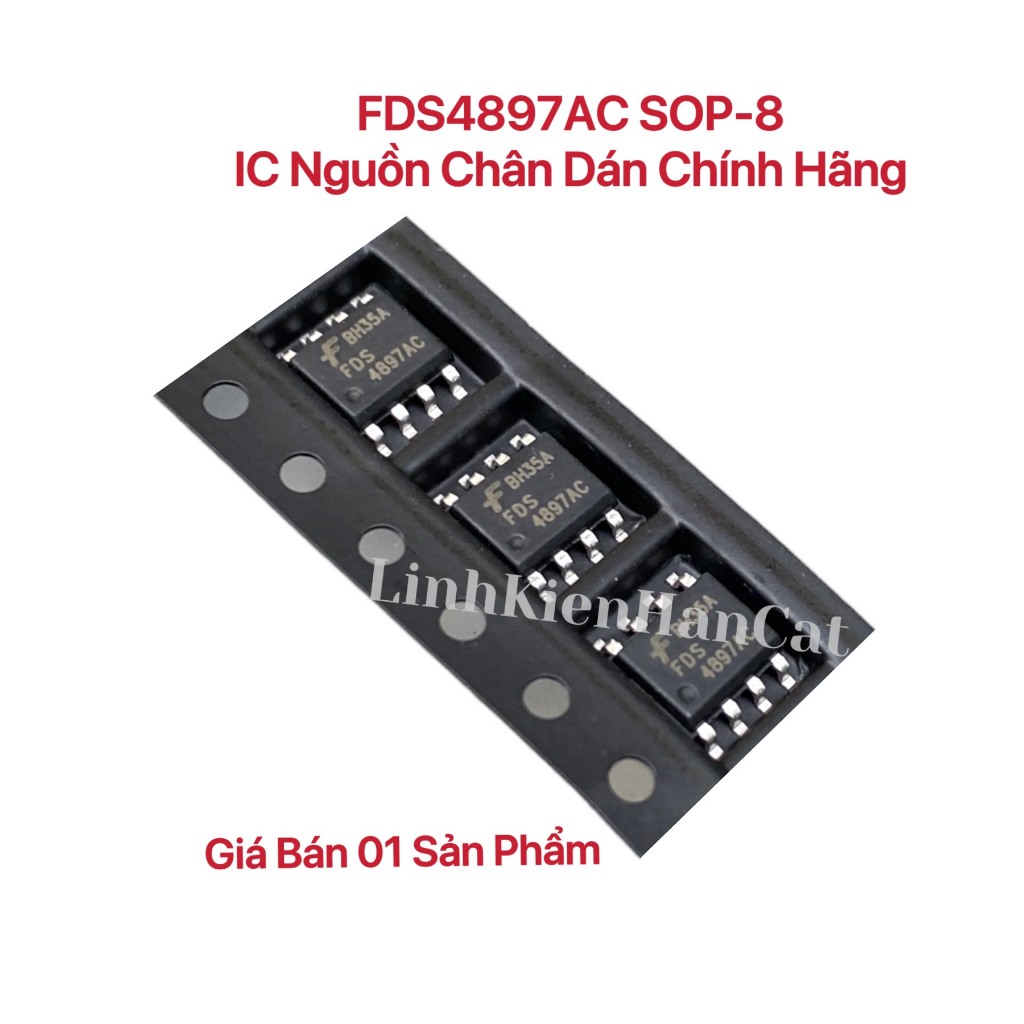 FDS4897AC SOP-8 IC Nguồn Chân Dán Chính Hãng | Shopee Việt Nam