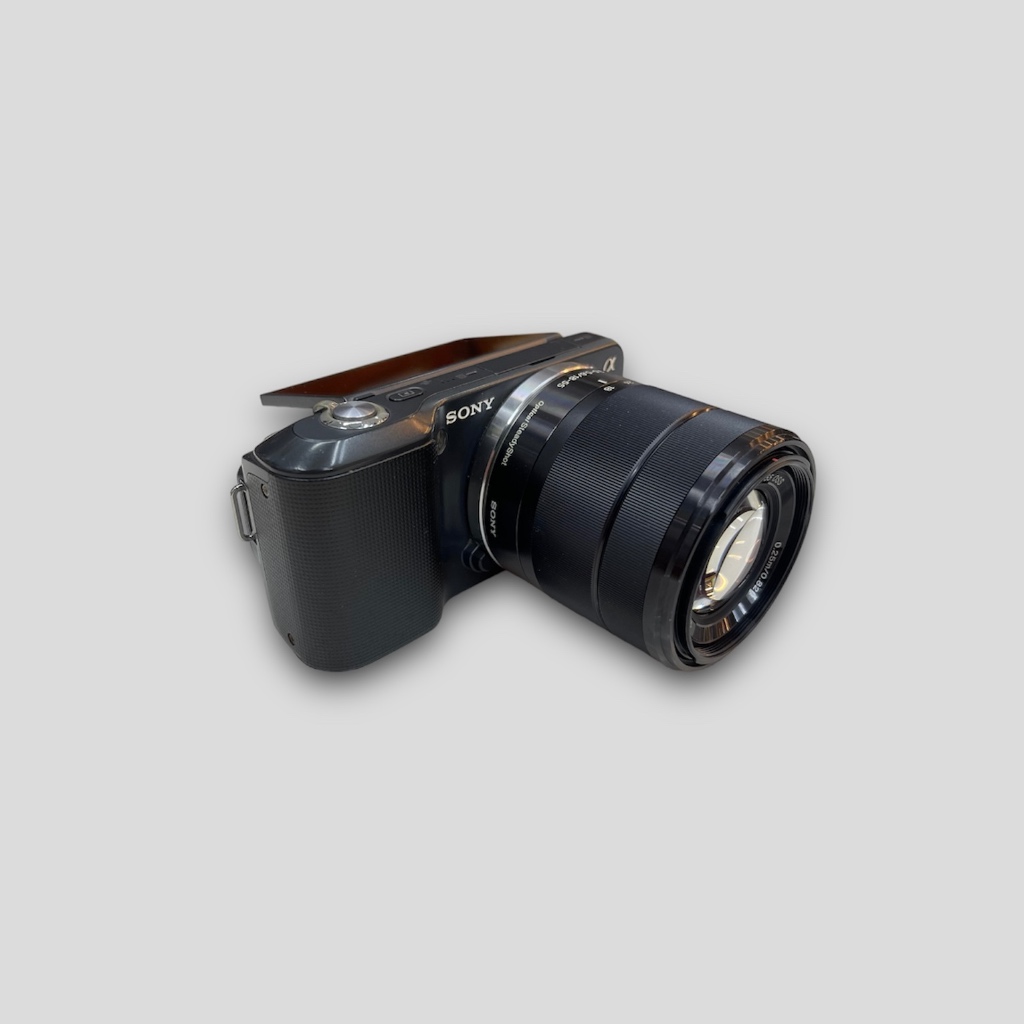 Máy ảnh Sony Nex 3/C3 + Ống kính / Màn Lật,Quay Chụp | Shopee Việt Nam