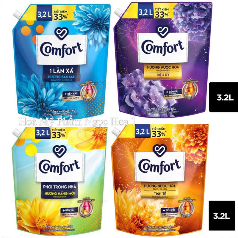NƯỚC XẢ LÀM MỀM VẢI COMFORT TÚI 3,1L | Shopee Việt Nam