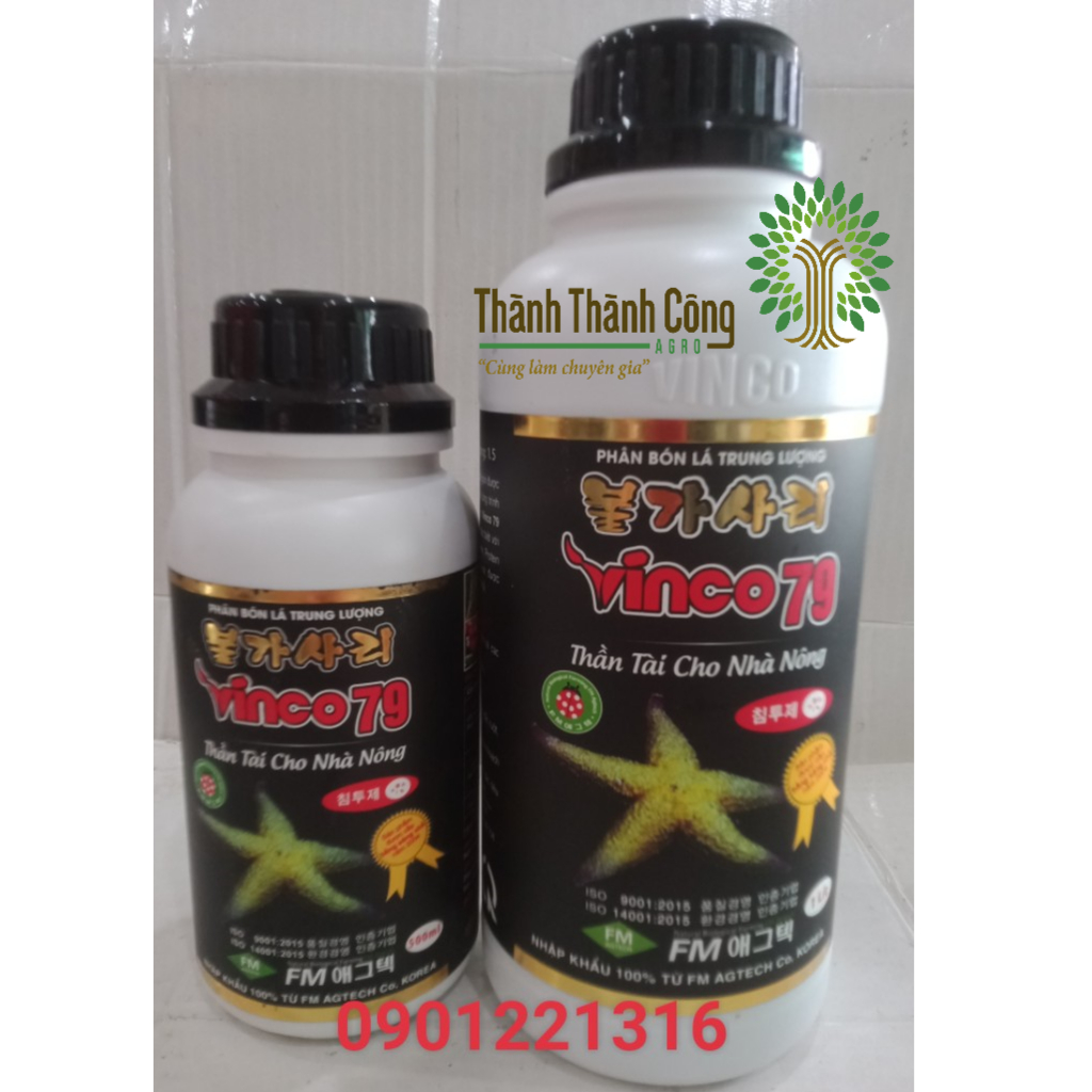 Phân bón lá trung lượng VINCO 79 chai 500ML - chai 1 Lít | Shopee Việt Nam