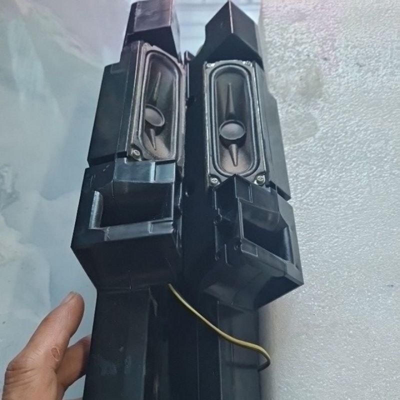Cặp loa toàn dãi 6 ohm/10w tháo từ tivi SAMSUNG 43K5300 có hộp cộng hưởng | Shopee Việt Nam