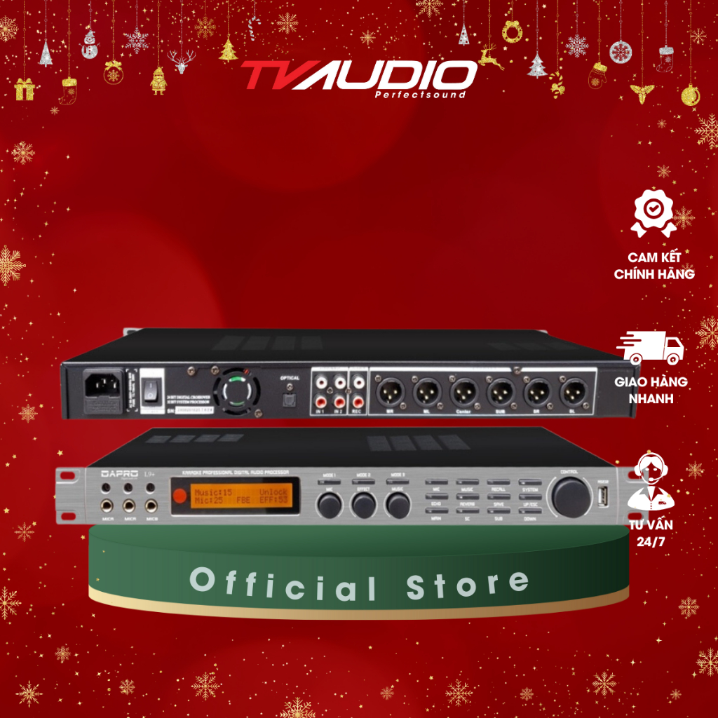 Vang số chính hãng Dapro L9+ ThanhVu Audio Vang số chỉnh âm hoàn hảo | Shopee Việt Nam