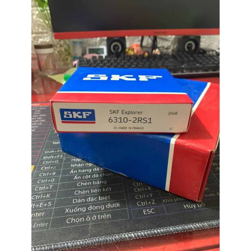 Vòng Bi 6310 SKF 2RS1 (mạ viền đen) | Shopee Việt Nam