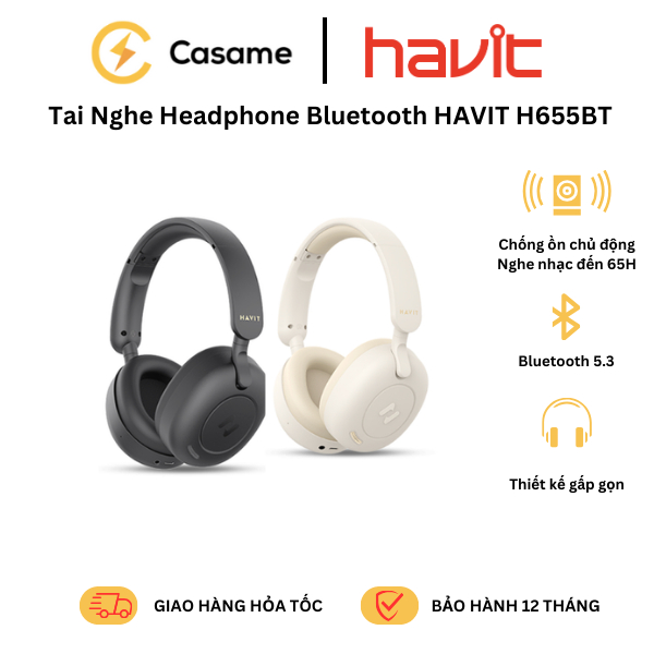 Tai Nghe Headphone Bluetooth HAVIT H655BT | Shopee Việt Nam
