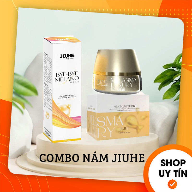 [Chính Hãng] Combo Kem Face Nám Thanh Tô Melasma Luxury Jiuhe + Serum ...