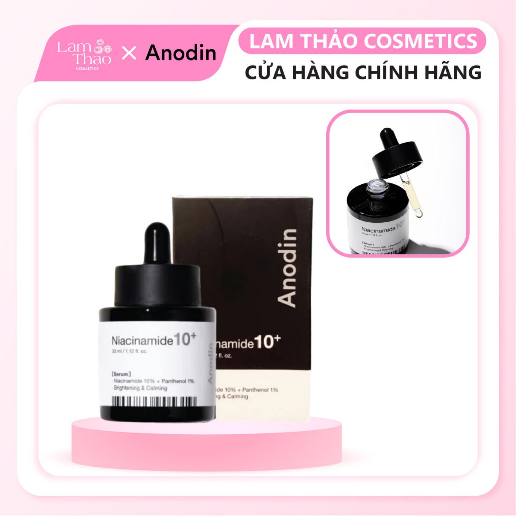 Tinh Chất Làm Trắng Và Thu Nhỏ Lỗ Chân Lông Anodin Niacinamide 10 Plus ...