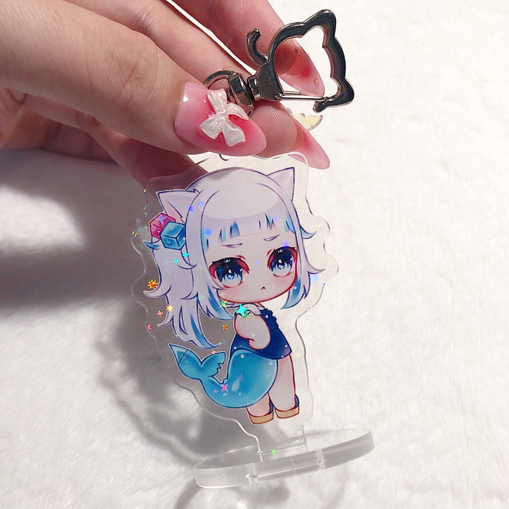 Standee Keychain Acrylic - Gawr Gura ( Hololive Vtuber ) | Shopee Việt Nam