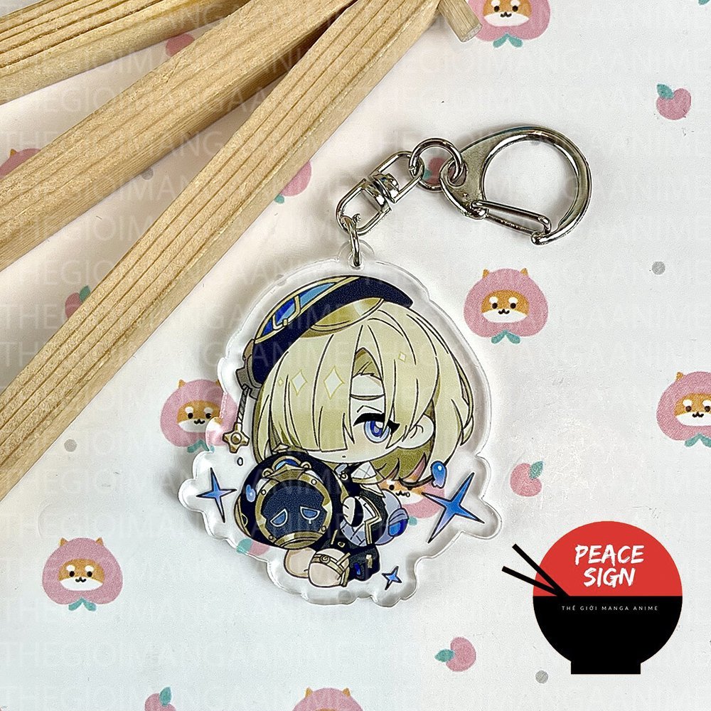 Móc khóa GENSHIN IMPACT ver LẤP LÁNH game anime chibi mica trong ...