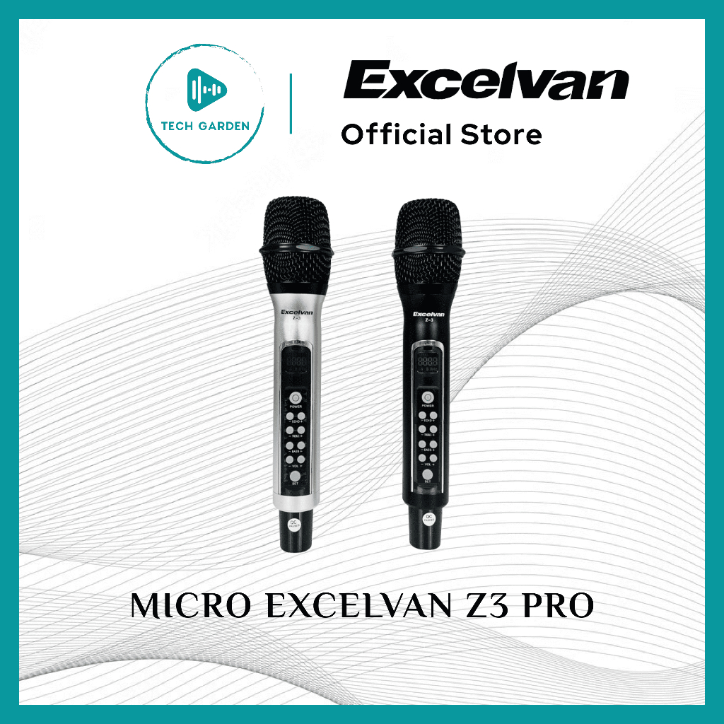 Micro Karaoke không dây Excelvan Z3 Pro - Micro hát karaoke cực đỉnh ...