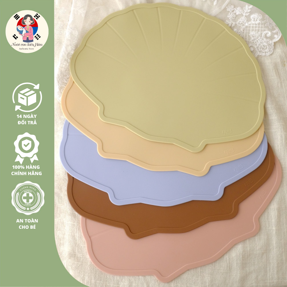 Tấm Lót Bàn Ăn Hình Sò TGM Seashell Silicon Table Mat Chính Hãng Đảm ...