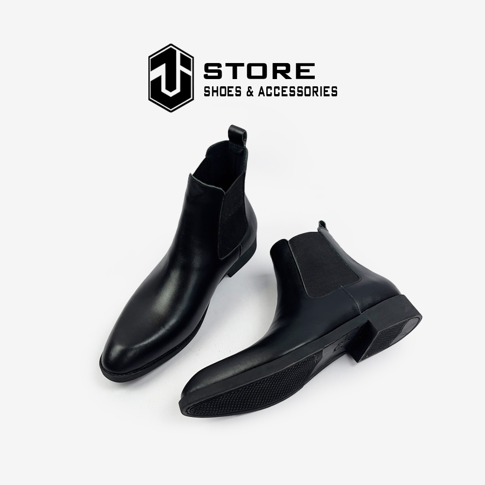 Giày CHELSEA BOOT CLASSIC J1, Boot Nam Da Bò Nguyên Tấm Đế Cao Su Đúc ...