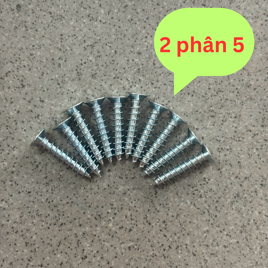 [Bịch nhỏ 10 con] Vít bắt tắc kê nhựa 1F5 2F 2F5 3F 4F 5F 6F 5li 6li | Shopee Việt Nam