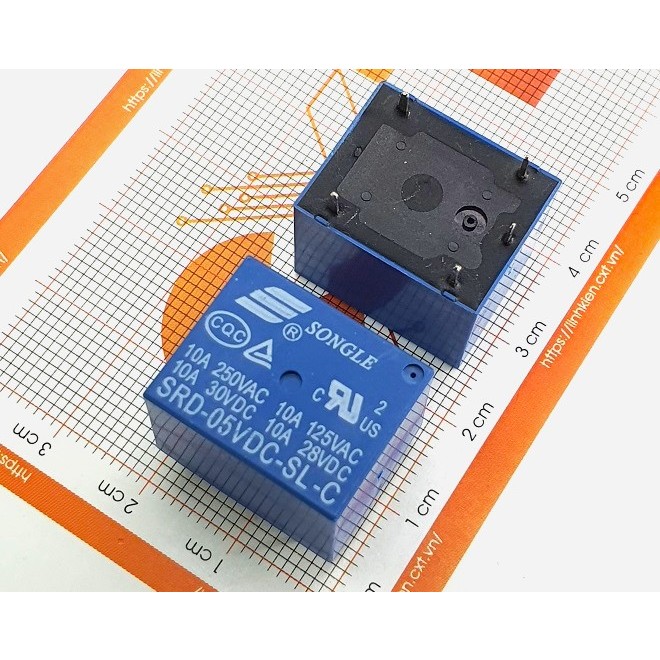SRD-05VDC-SL-C Relay Songle 5V 10A 5 chân | Shopee Việt Nam