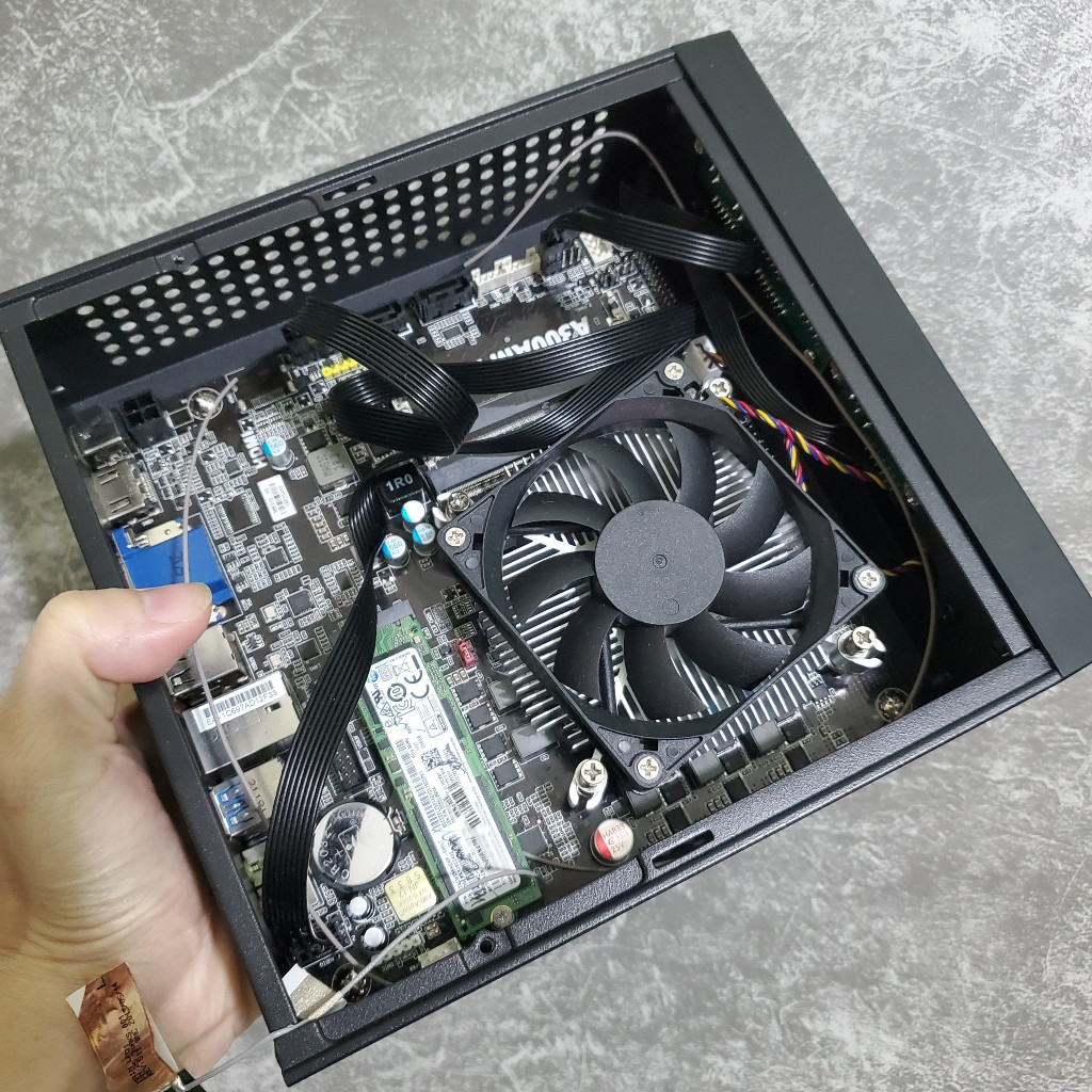 Bộ Mini PC ITX AMD Ryzen 5600g 5300g 4650g 3400g... rẻ mạnh dùng văn phòng, chơi game online ...