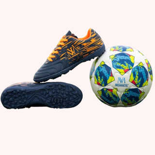 Giày đá bóng trẻ em Newmos Neo Sense Plus Kid Tím Than cỏ nhân tạo thể ...