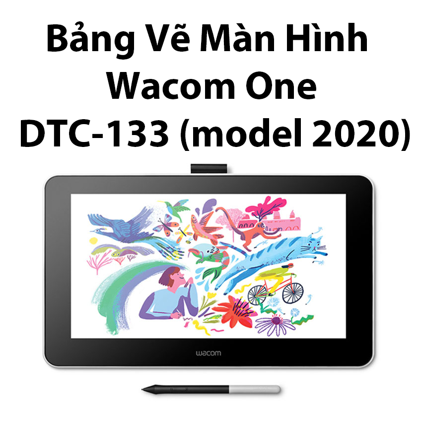 Bảng vẽ Điện Tử Wacom One (DTC-133) sử dụng sơ | Shopee Việt Nam