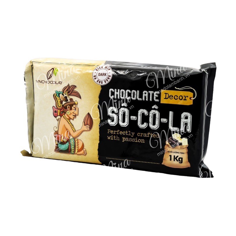Socola Decor VNChocolat ĐEN 1kg | Shopee Việt Nam