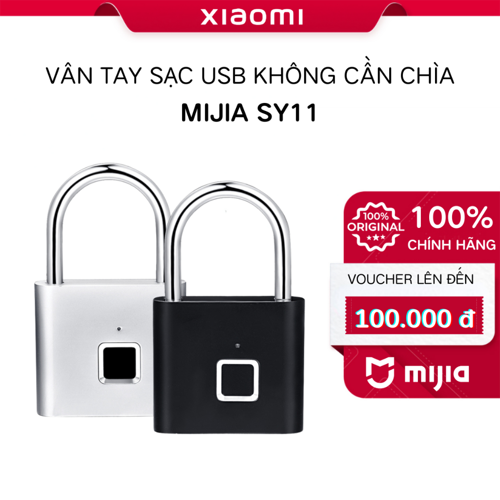 Xiaomi khóa vân tay sạc usb không chìa khóa ổ khóa thông minh khóa cửa ...