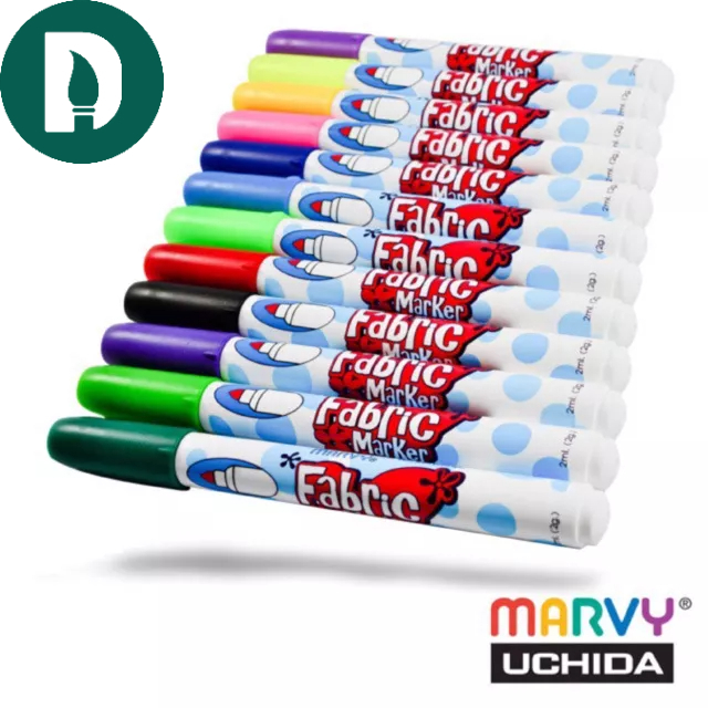 Bút Vẽ Trên Vải Chuyên Dụng Fabric Marker Marvy Uchiha, Hàng Chính Hãng ...