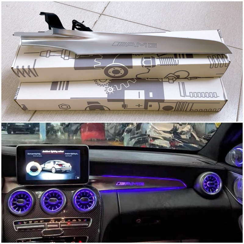 Thanh AMG cho xe Mercedes C Class GLC W205 W253 Hàng loại 1 | Shopee ...