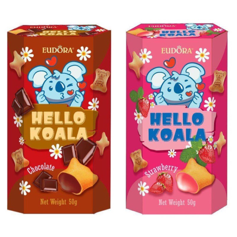 BÁNH GẤU HELLO KOALA EUDORA HỘP 50G | Shopee Việt Nam
