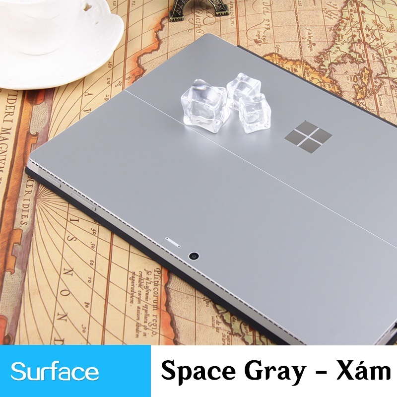 Bộ Dán Mặt Lưng Surface Pro 4, Pro 5, Pro 6, Pro 7, Pro 8, Pro 9, Pro X 12, 13 inch giúp chống ...