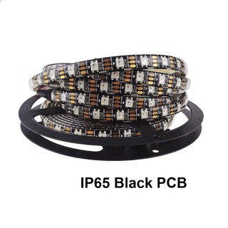 WS2812B dây Led ARGB 5V 60Led/m 5050 mỗi bóng một IC làm led đuổi, hiệu ...