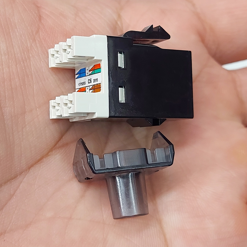 [HCM] - Nhân mạng RJ45 đầu nối Modular Jack Commscope AMP CAT6 chính ...